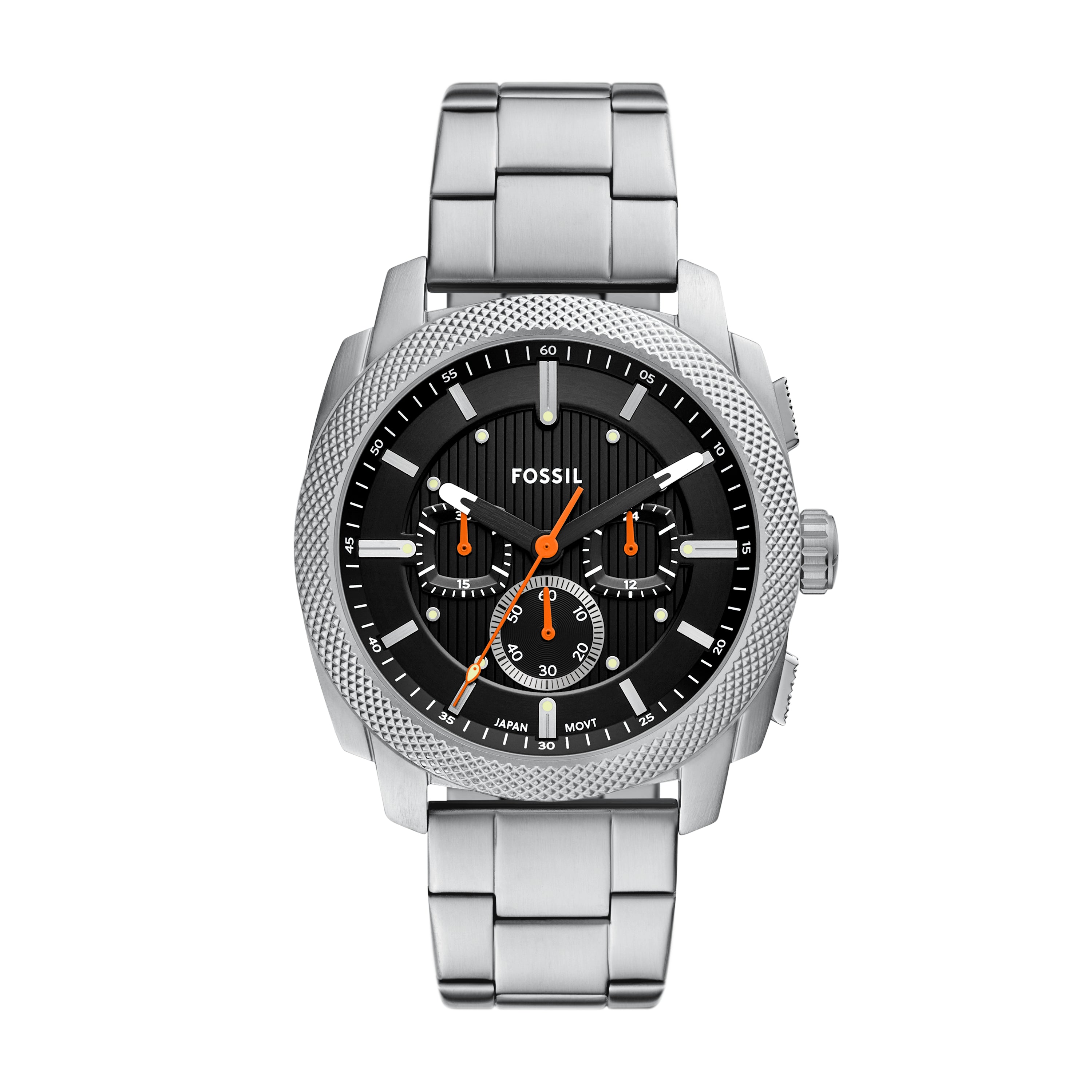 Machine Chronograph Stainless Steel Watch – Fossil Singapore